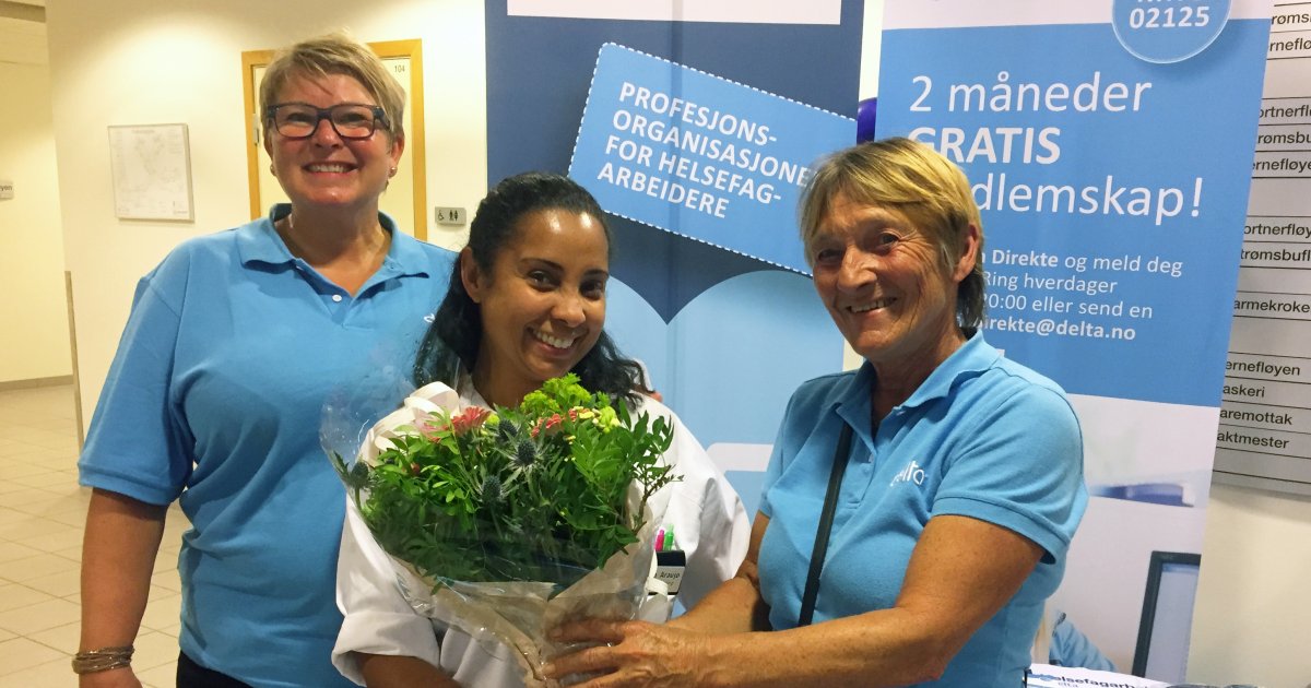 Melina er Delta-medlem nummer 600 i Arendal