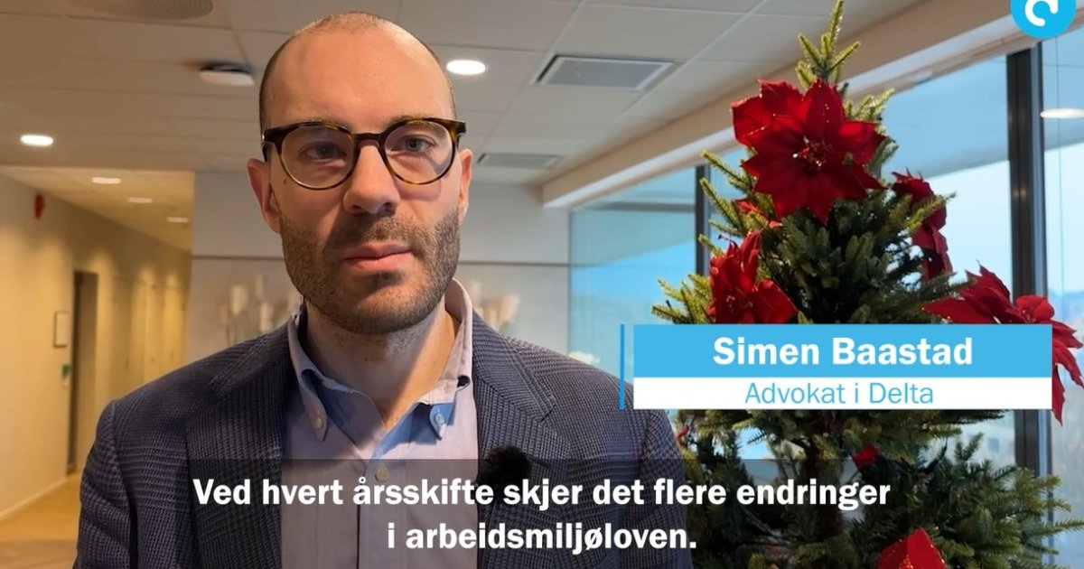 2024: Her er de viktigste endringene i arbeidsmiljøloven