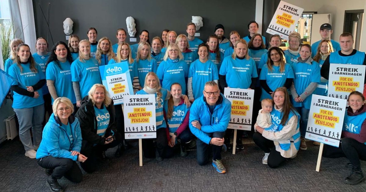 Barnehagestreiken er over – gjennomslag for pensjonskrav