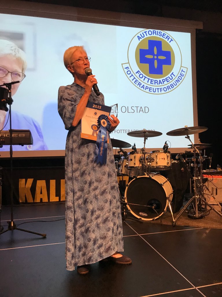 Årets fotterapeut 2023: Edel Olstad